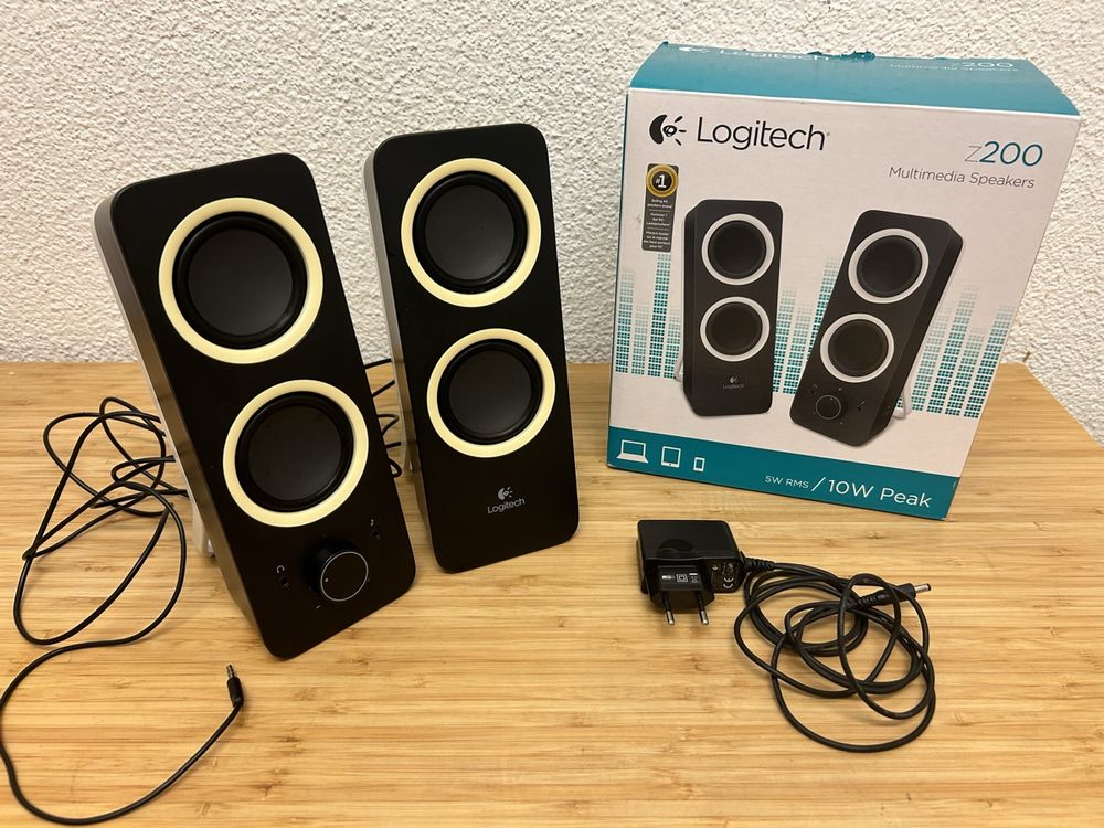 Logitech Z200 Multimedia Speakers with Deep Bass (Gebraucht) in Zürich ...