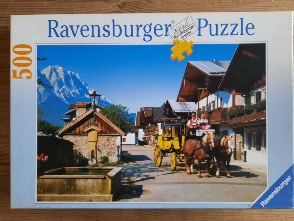Puzzle Ravensburger, 500 Teile | Kaufen auf Ricardo