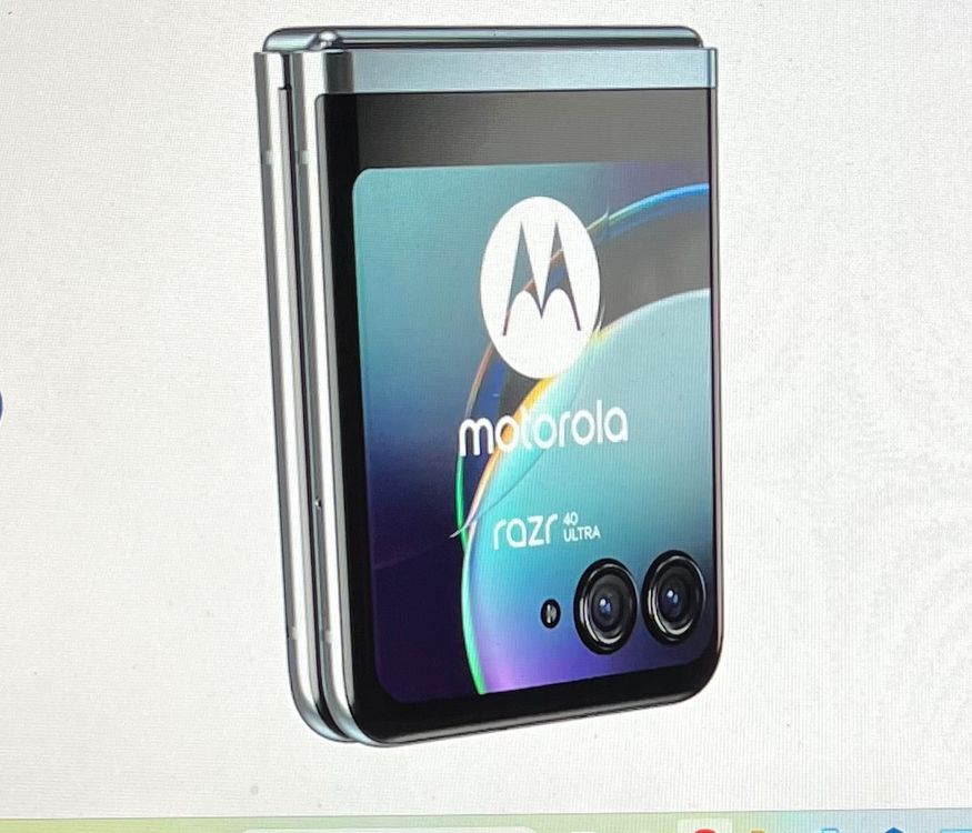 Motorola razr 40 ultra, Farbe Glacier blue | Kaufen auf Ricardo