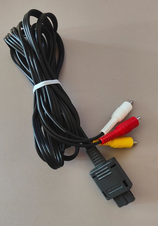 Original Nintendo AV TV Kabel SNES / N64 / Gamecube (Gebraucht) in Bern ...