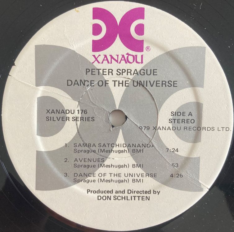 PETER SPRAGUE - DANCE OF THE UNIVERSE (D'occasion) à Poliez-Pittet pour ...