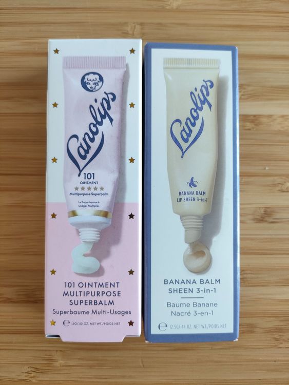 Lanolips Set - 101 Ointment & Banana Balm 3-in-1 | Kaufen auf Ricardo