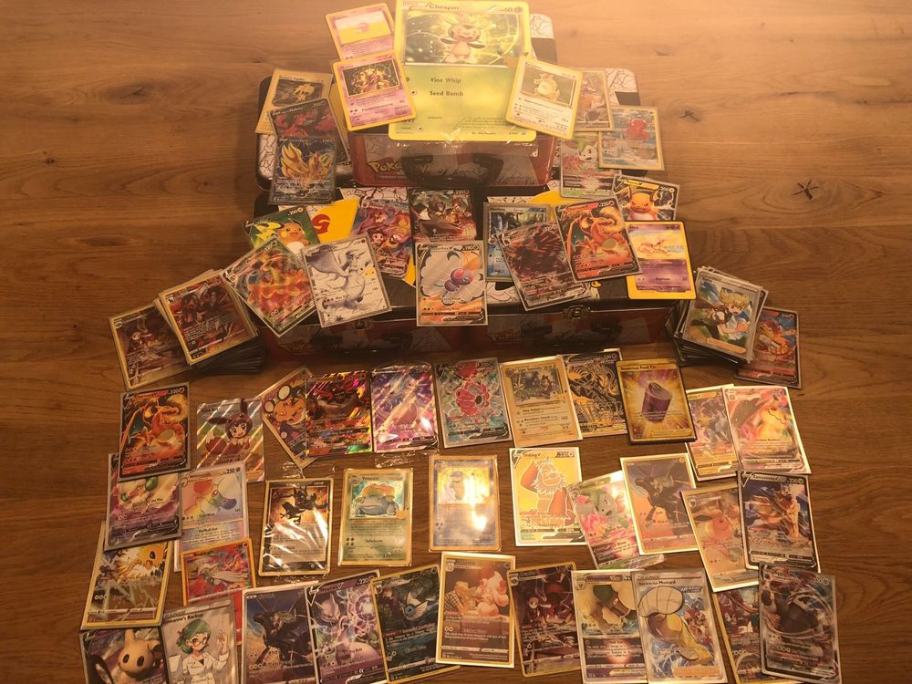 Grosse Pokemon Sammlung ab 1.- | Kaufen auf Ricardo