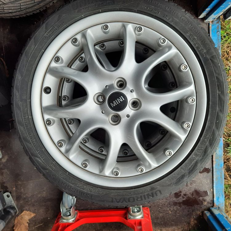Mini Cooper S Felgen Sommer Räder 17" (Gebraucht) in Widnau für CHF 299 – nur Abholung auf ...