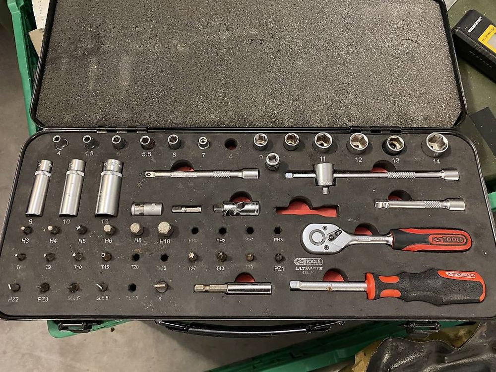 Grosser Steckschlüsselsatz 1/4" von KS-Tools | Kaufen auf Ricardo