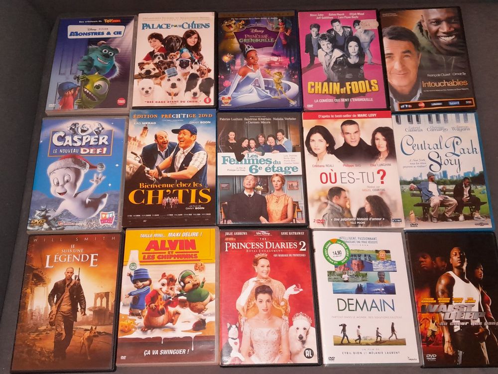 15 DVDs Français- plusieurs bon films | Kaufen auf Ricardo