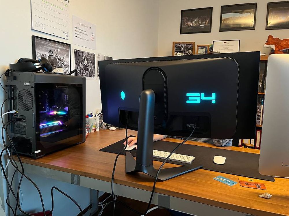 QD-Oled 165hz HDR Ultrawide Alienware Gaming Monitor (Gebraucht) in ...