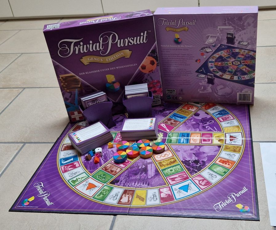 Trivial Pursuit Genius Edition, Schweizer Ausgabe (Neu (gemäss ...