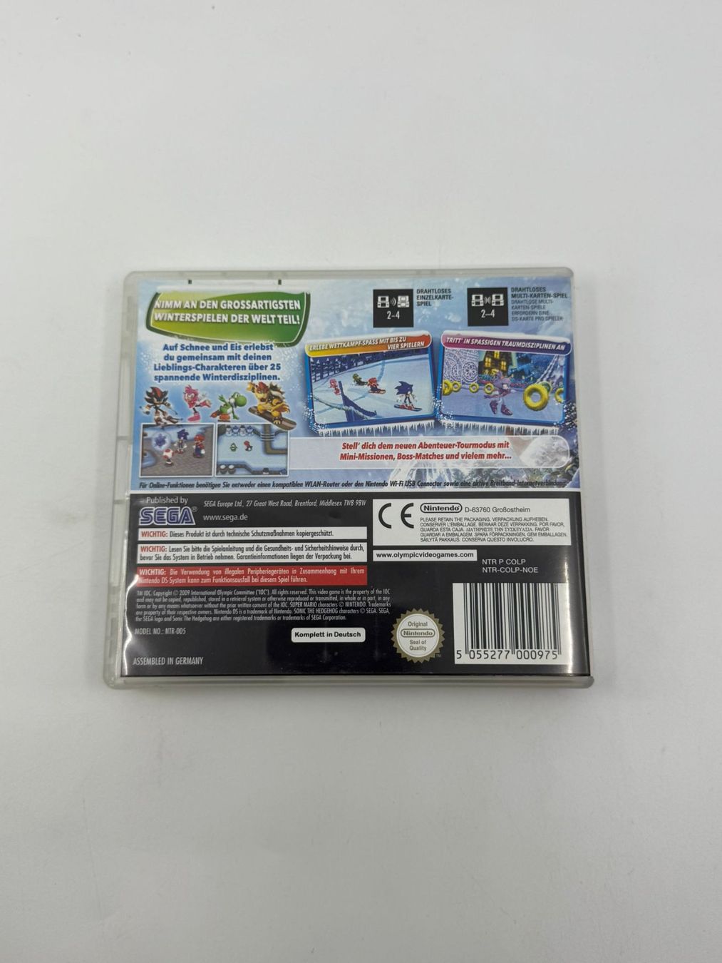 Mario & Sonic bei den olympischen Winterspielen(Nintendo DS) (Gebraucht ...
