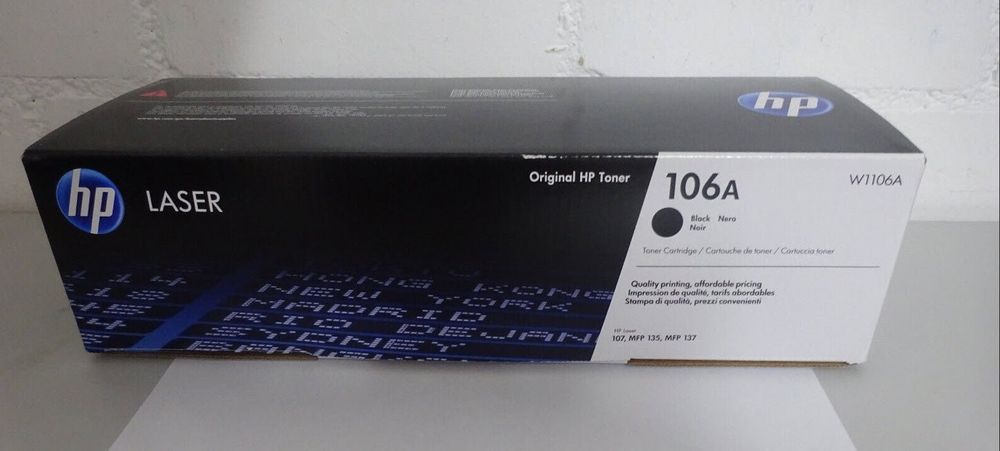 HP Laser 107, MFP 135, MFP 137 Toner, W1106A, 106A | Kaufen auf Ricardo