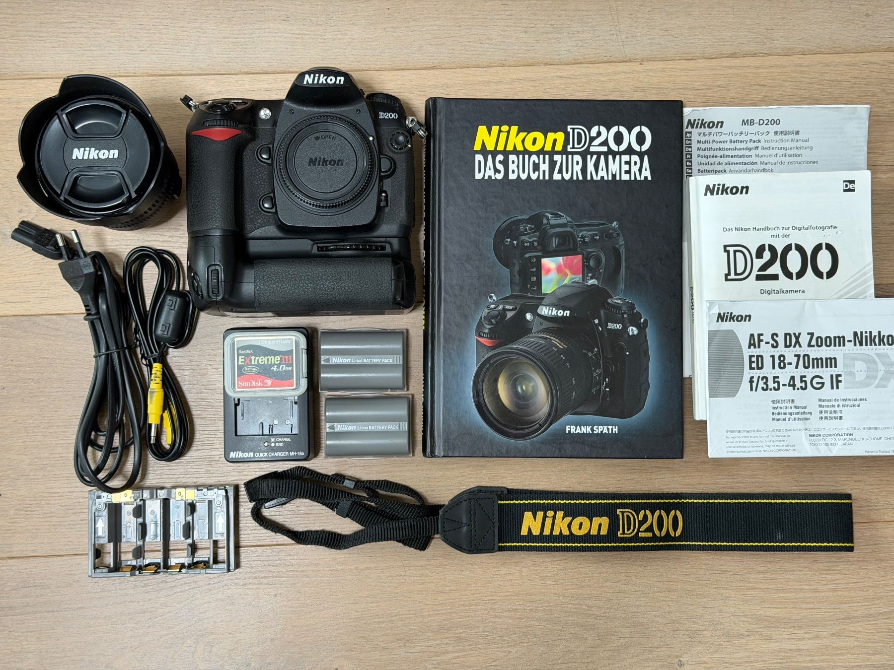 Nikon D200 Spiegelreflex-Kamera im Set - guter Zustand (Gebraucht) in ...