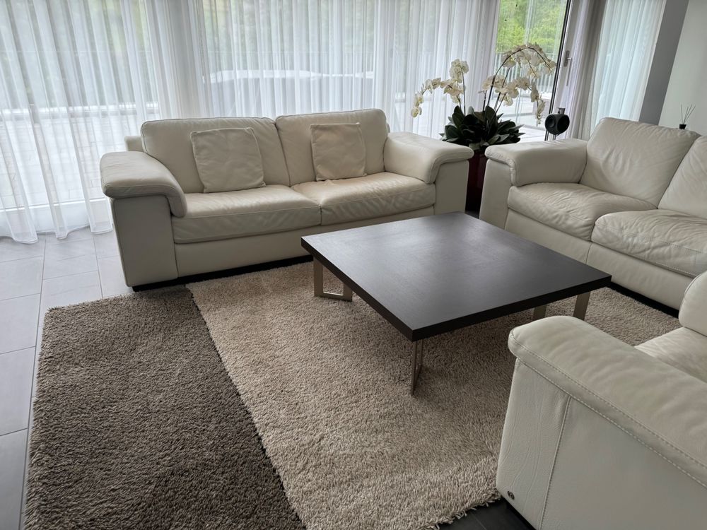 Natuzzi Ledersofa Kombination (3er, 2er und 1er) | Kaufen auf Ricardo