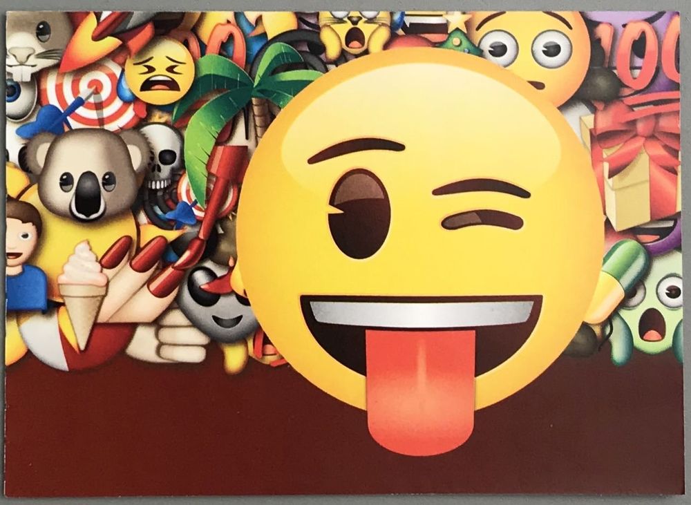 1 Markenheft Emoji Smiley Briefmarken postfrisch 2017 (Neu (gemäss ...