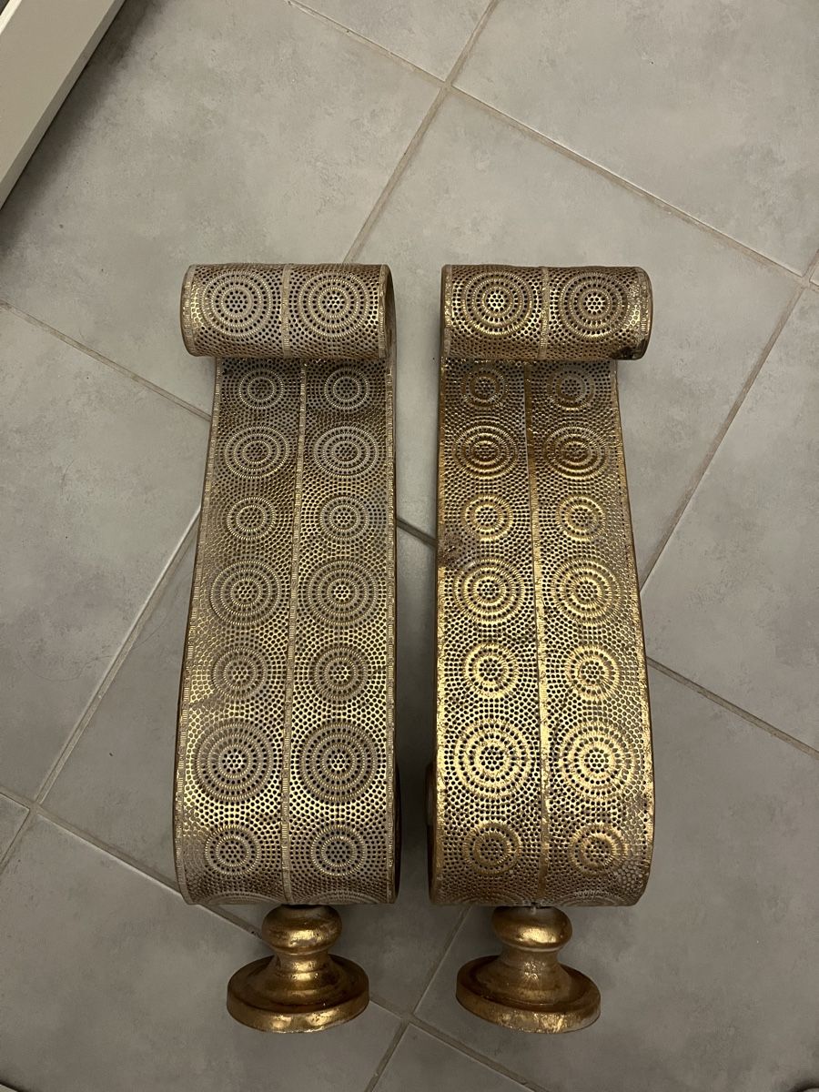 Edle Deko-Objekte, Goldfarben, 2 Stk, Top Zustand! (Gebraucht) in Buchs ...