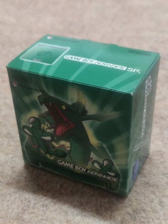 Nintendo Gameboy Advance SP Rayquaza Pokemon Center Edition (Neu und ...