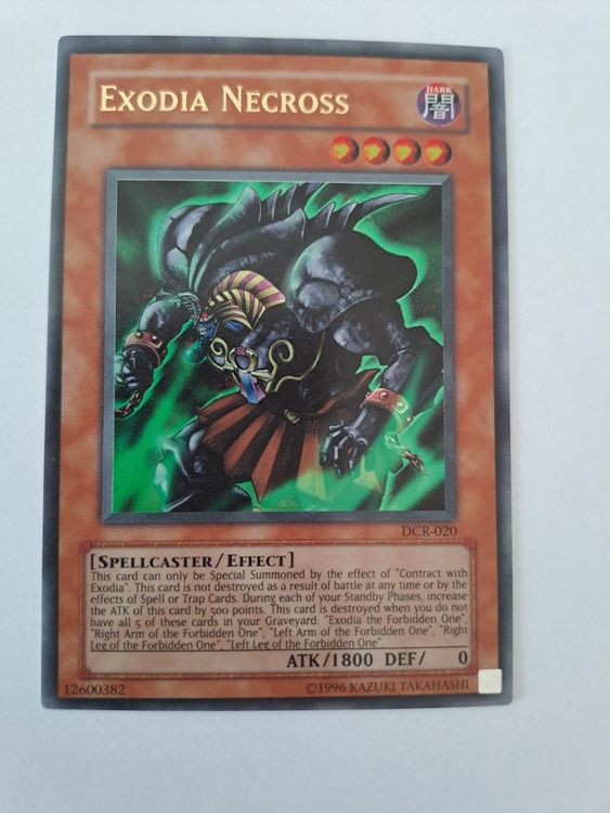 Exodia Necross DCR-020 (Neu (gemäss Beschreibung)) in Sachseln für CHF ...