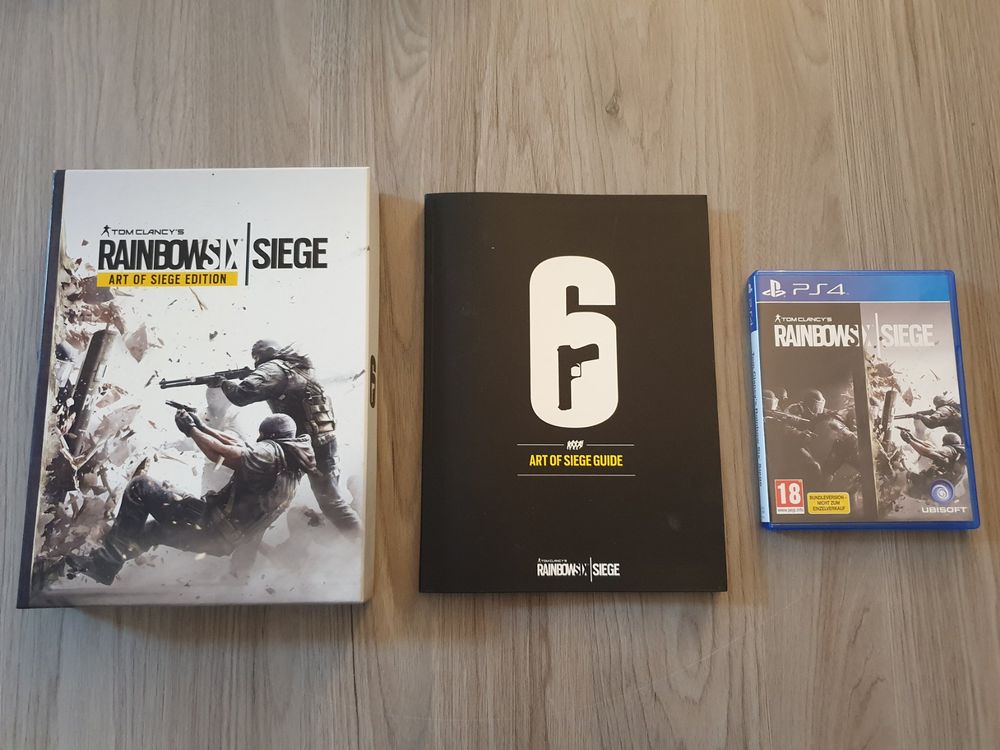 Tom Clancy's Rainbow Six Siege "Art of Siege Edition" - PS4 (Gebraucht ...