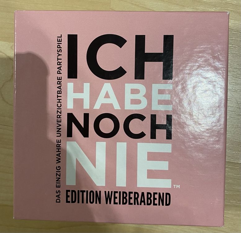 Spiel „Ich habe noch nie“ Edition Weiberabend (Neu (gemäss Beschreibung)) in Winterthur für CHF ...