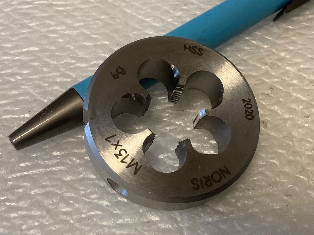 M13 x 1 HSS Schneideisen / Filière, Neu von NORIS Germany (Neu (gemäss ...