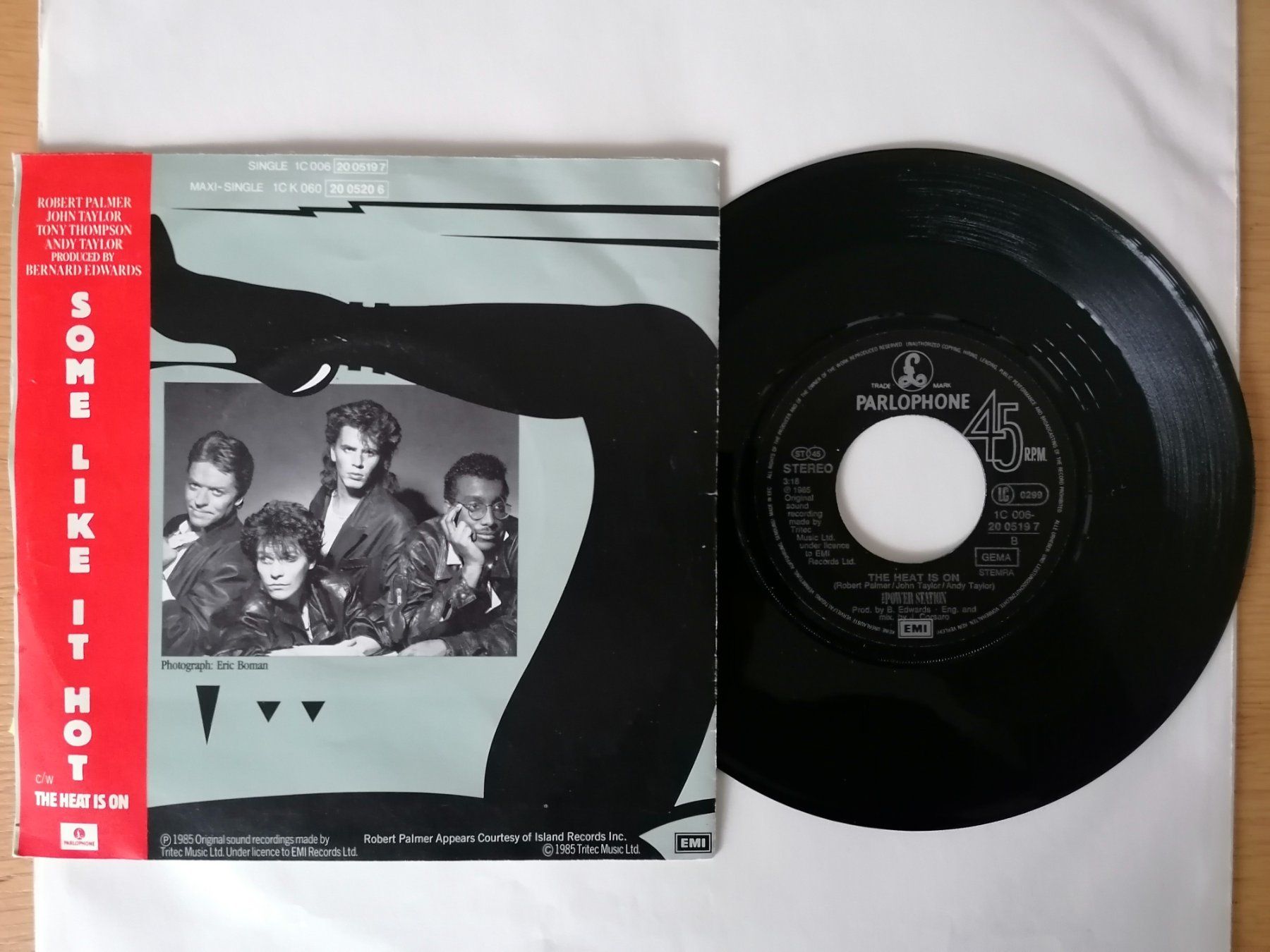 Power Station - Some Like It Hot Schallplatte Single 🎶🔥... (Gebraucht ...