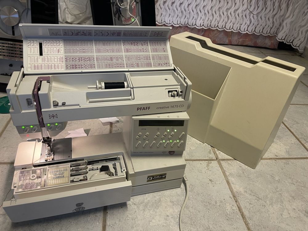 Pfaff Creative 1475 CD Nähmaschine mit Zubehör (Gebraucht) in Trimbach ...
