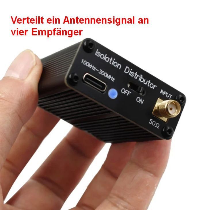 Aktiv RF Distribution Splitter / Kurzwellen Antennensplitter (Neu und ...
