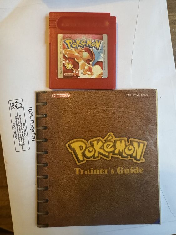 Pokémon Rote Edition Gameboy + Guide (Gebraucht) in Zürich für CHF 50 ...