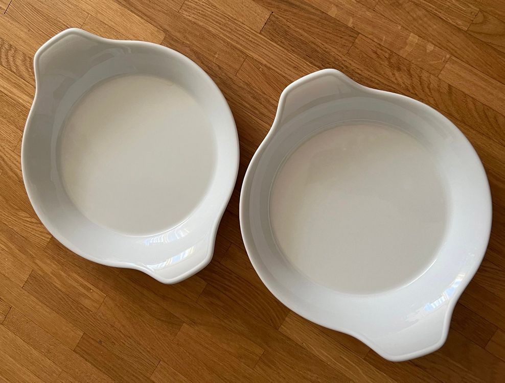 2 Auflauf-/Eierpfannen rund (Neu (gemäss Beschreibung)) in Adliswil für CHF 10 – mit Lieferung ...