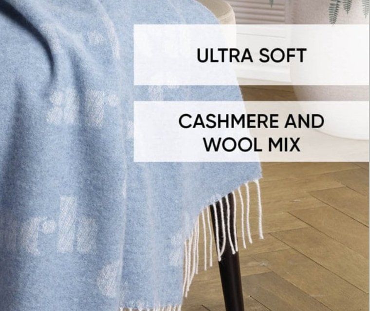 CACHAREL Signature Wolldecke Wohndecke Decke Plaid NEU 149 (Neu und ...