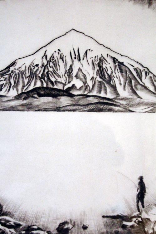 MARCUS JACOBI (Swiss, 1891-1969) Thunersee / Niesen, um 1920 (Gebraucht ...