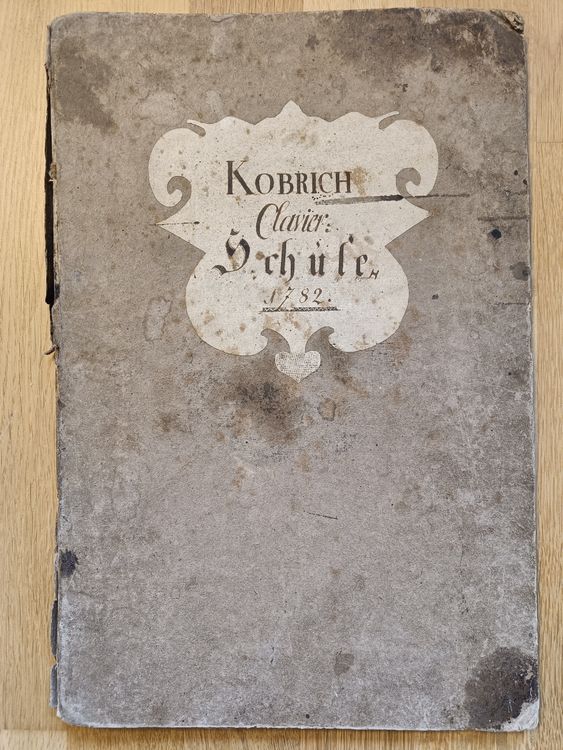 Kobrich Klavierschule 1782 | Kaufen auf Ricardo