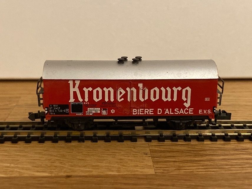 Minitrix Kühlwagen „Kronenbourg“ (Neu (gemäss Beschreibung)) in ...