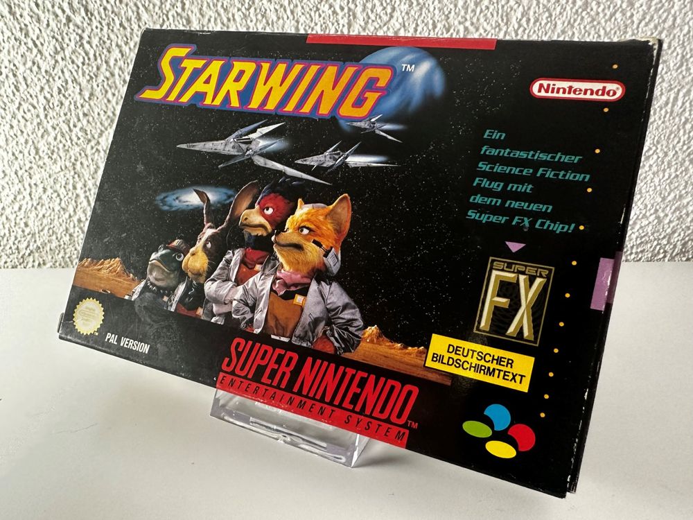 Super Nintendo Starwing in Originalverpackung | Kaufen auf Ricardo