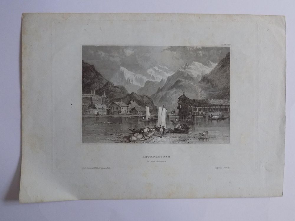 Interlaken Stahlstich (Gebraucht) in Risch für CHF 30 – mit Lieferung ...