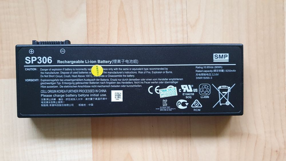 Akkupack SP306 z.B. für Simatic Field PG M6 | Kaufen auf Ricardo