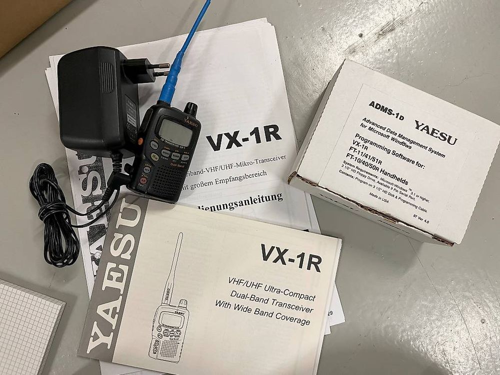 Yaesu VX-1R Amaterfunkgerät (mit Programmiersoftware) (Gebraucht) in Hüttwilen für CHF 50 – mit ...