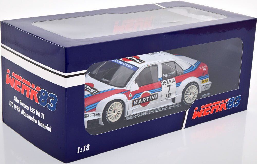 Alfa Romeo 155 V6 TI #7 , Martini Racing DTM 1995 , 1:18 | Kaufen auf ...