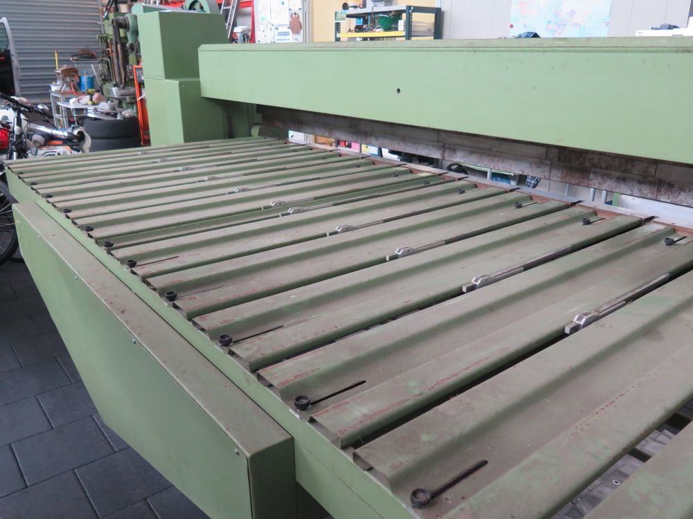 3m El. Schwenkbiegemaschine Schechtl MAB mit Segmente u.Ti. (Gebraucht) in Rümligen für CHF ...