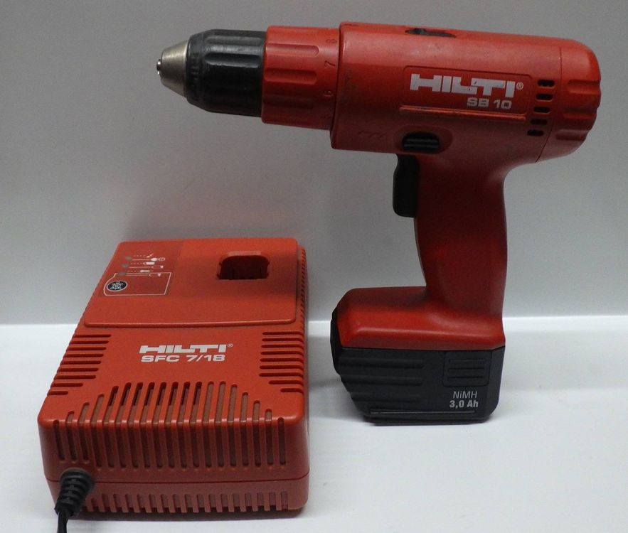 Akkuschrauber SB 10 + Akku + Ladegerät Hilti SFC 7/18 | Kaufen auf Ricardo