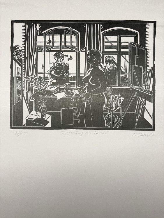 Lithographie von Michael Mahnke (Gebraucht) in Münsingen für CHF 30 ...
