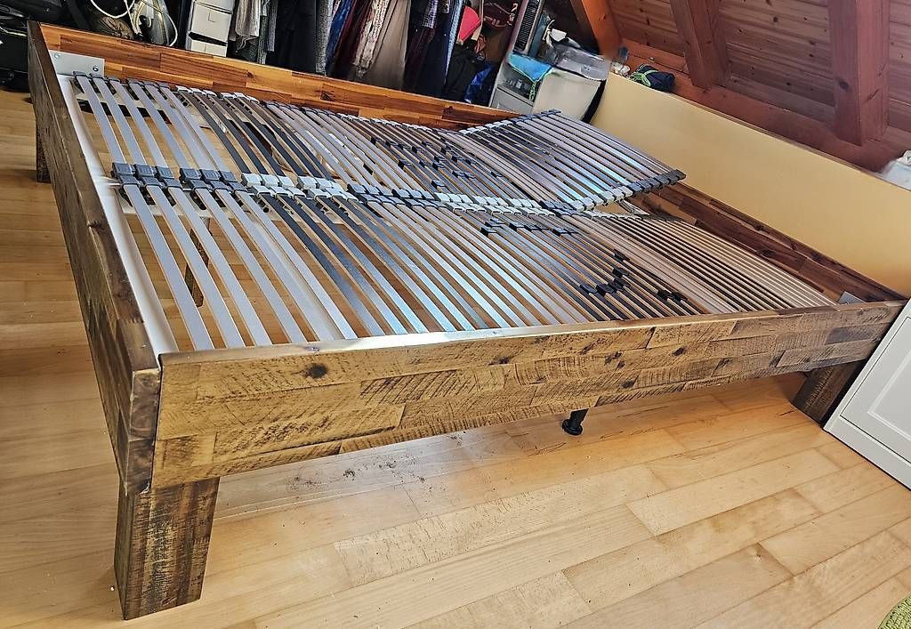 Cadre de lit 160x200 y c. sommiers (D'occasion) à Yens pour CHF 200 ...