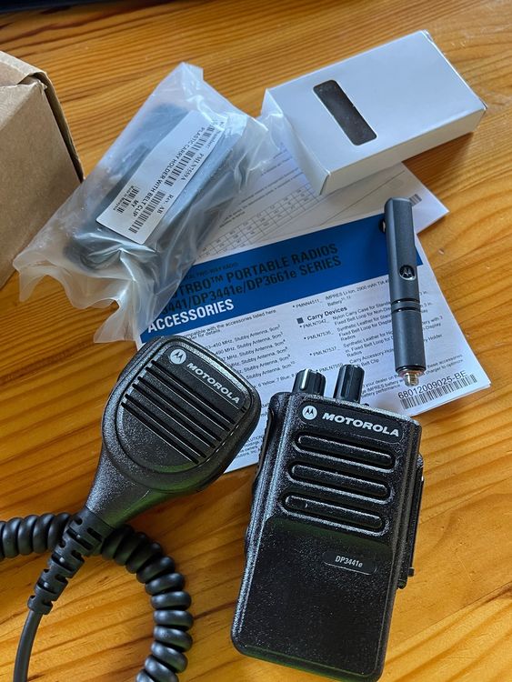 Motorola VHF DP3441e REGA VIVA + Remote Speaker-Microphone | Kaufen auf ...