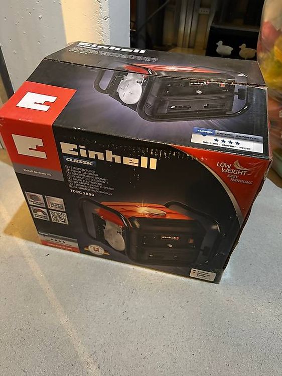 EINHELL Notstromaggregat TC-PG 1000 & 1 Liter passendes Öl (Neu und ...