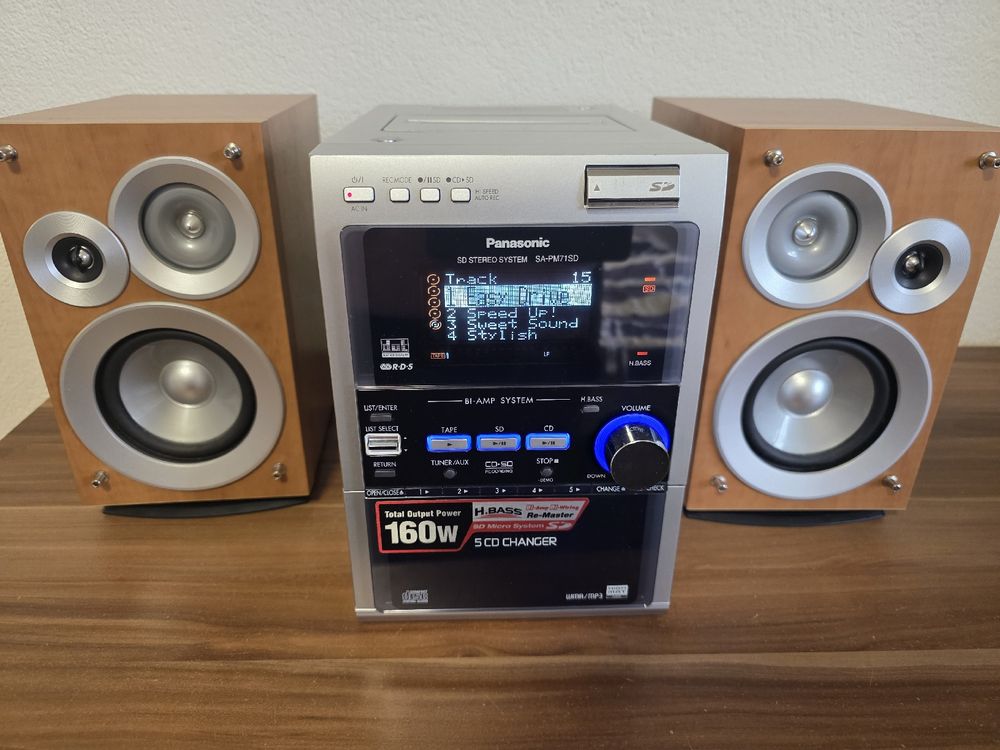 Panasonic SA-PM71SD 5-CD-Wechsler (Gebraucht) in Lyssach für CHF 30 ...
