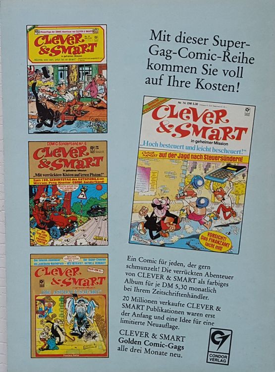 Clever & Smart Nr. 64 (1988) schönes Exemplar ! | Kaufen auf Ricardo
