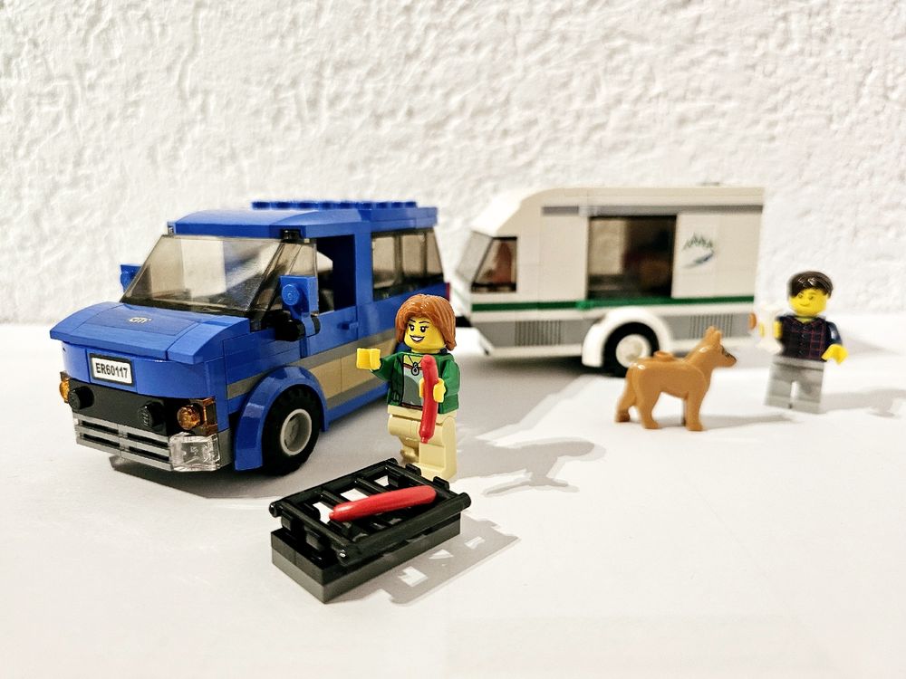 LEGO CITY 60117 VAN & CARAVAN | Kaufen auf Ricardo