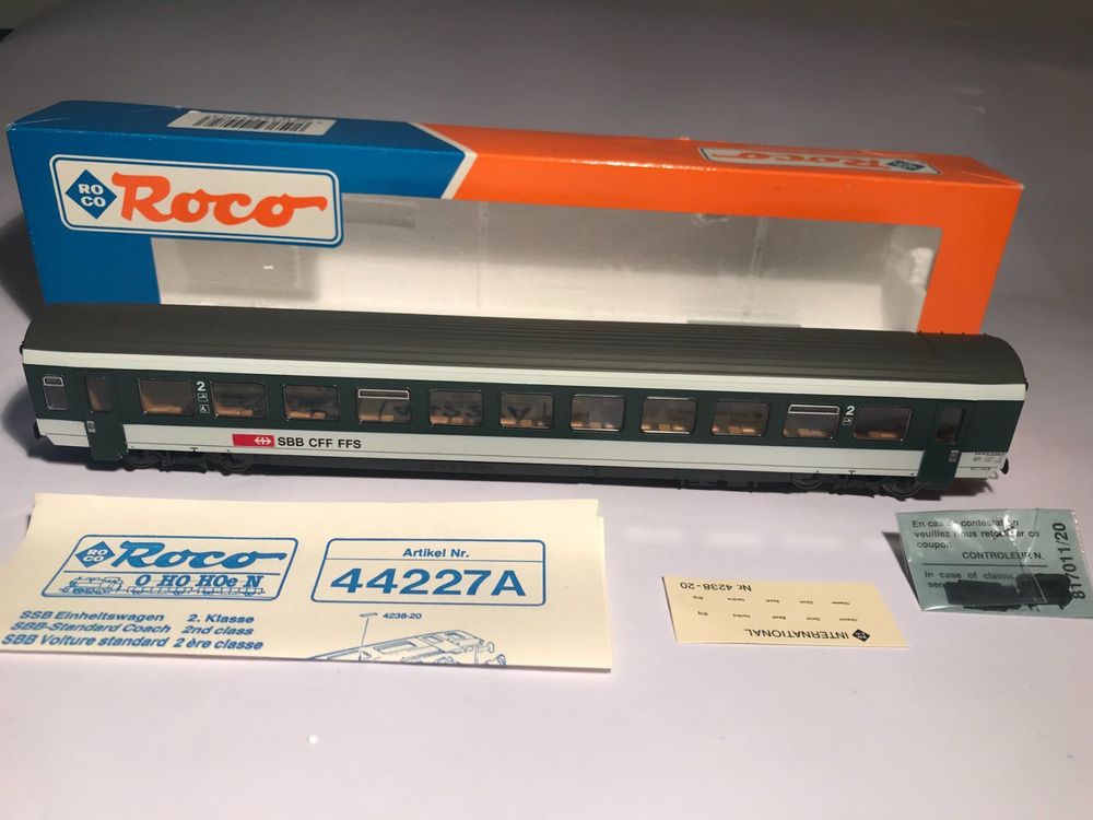 ROCO 2.Kl Personenwagen 44472 EW IV SBB (Gebraucht) in Buchrain für CHF 33 – mit Lieferung auf ...