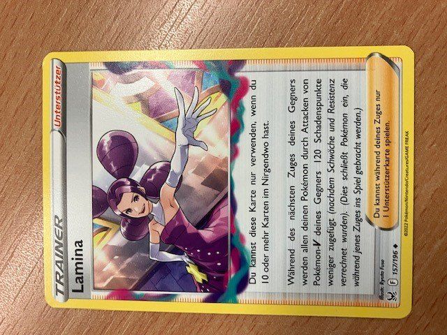 Pokemon Trainer Lamina 157/196 | Kaufen auf Ricardo