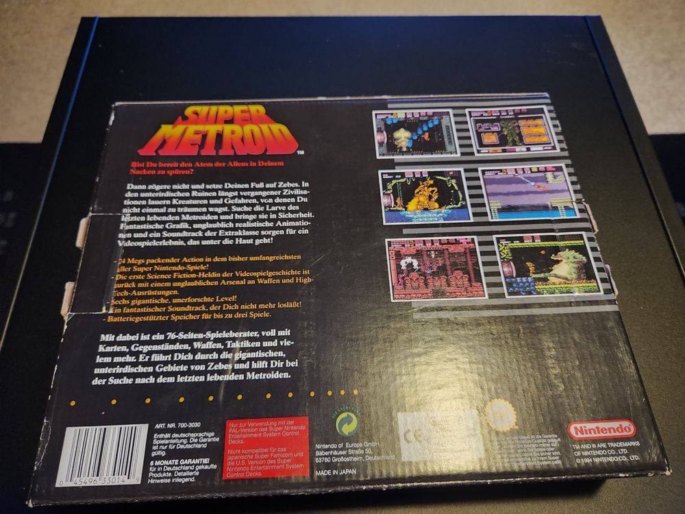 Super Metroid für Nintendo Snes Komplett (Gebraucht) in Baar für CHF 231 – mit Lieferung auf ...