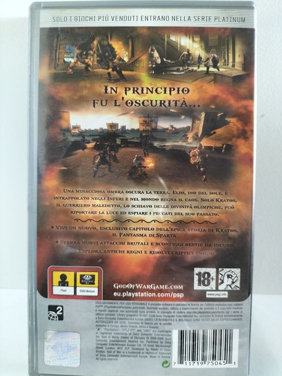 God of War - Chains of Olympus (PSP) IT (Gebraucht) in Nürensdorf für ...
